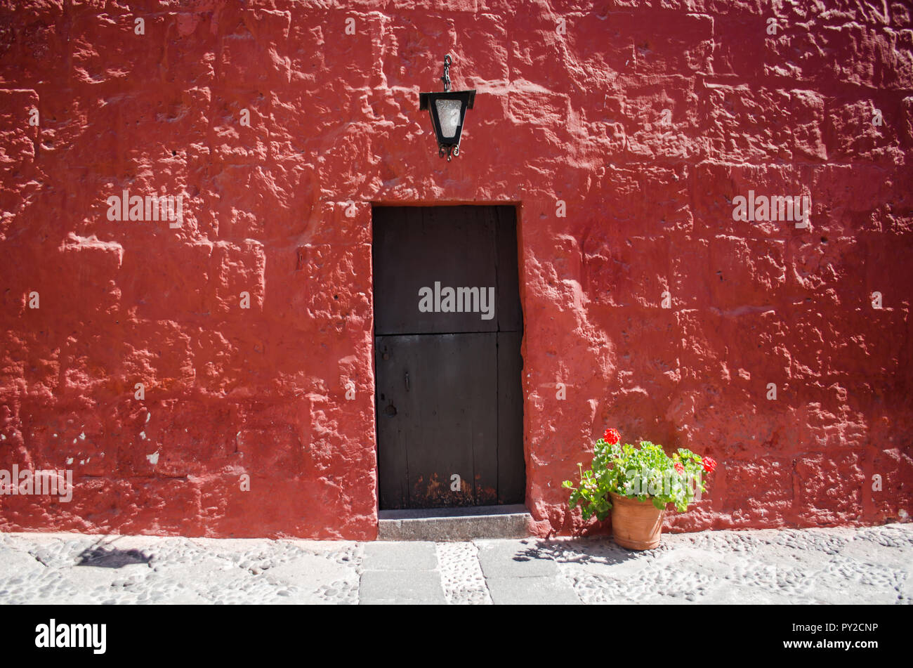 Santa catalina monastery wall hi-res stock photography and images - Alamy