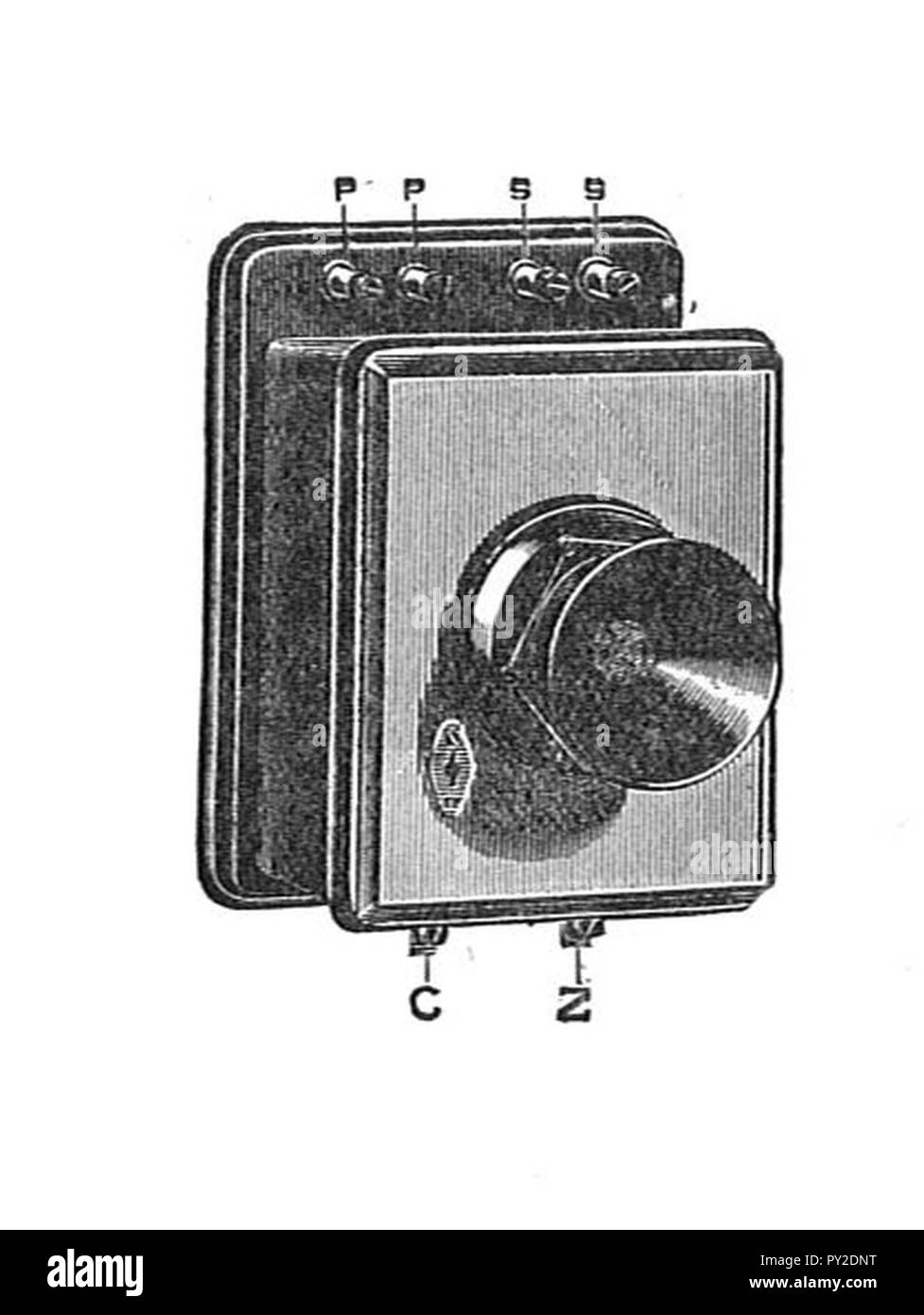 Byng telephone microphone mounted (Rankin Kennedy Electrical ...