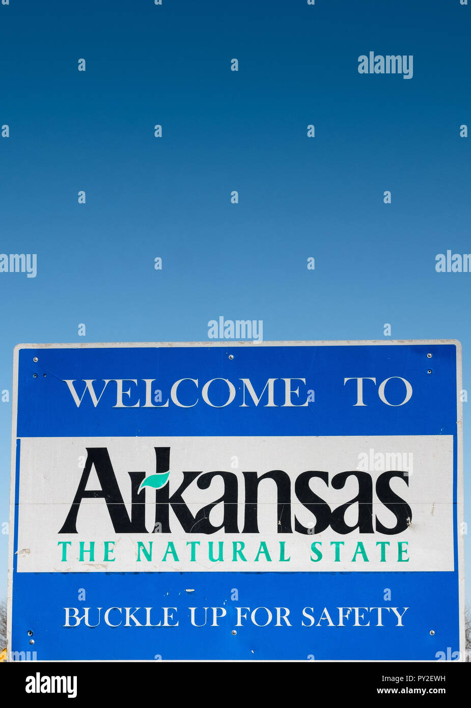 Welcome to arkansas sign hi-res stock photography and images - Alamy