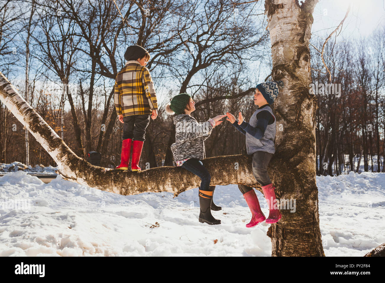 Girls wellies hi-res stock photography and images - Alamy