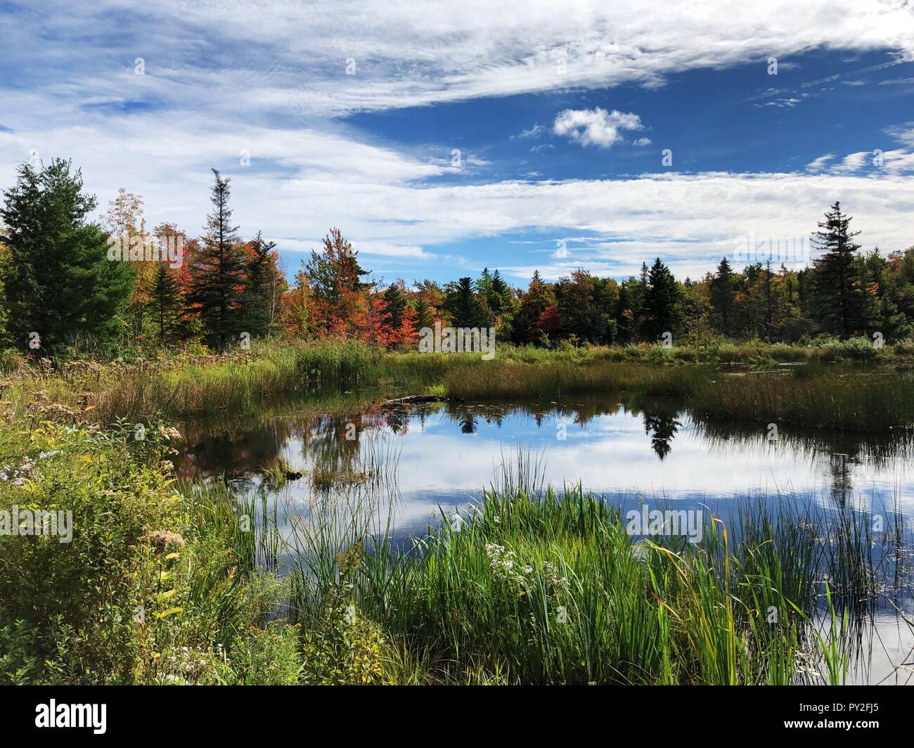 Landscape, Vermont, United States Stock Photo - Alamy