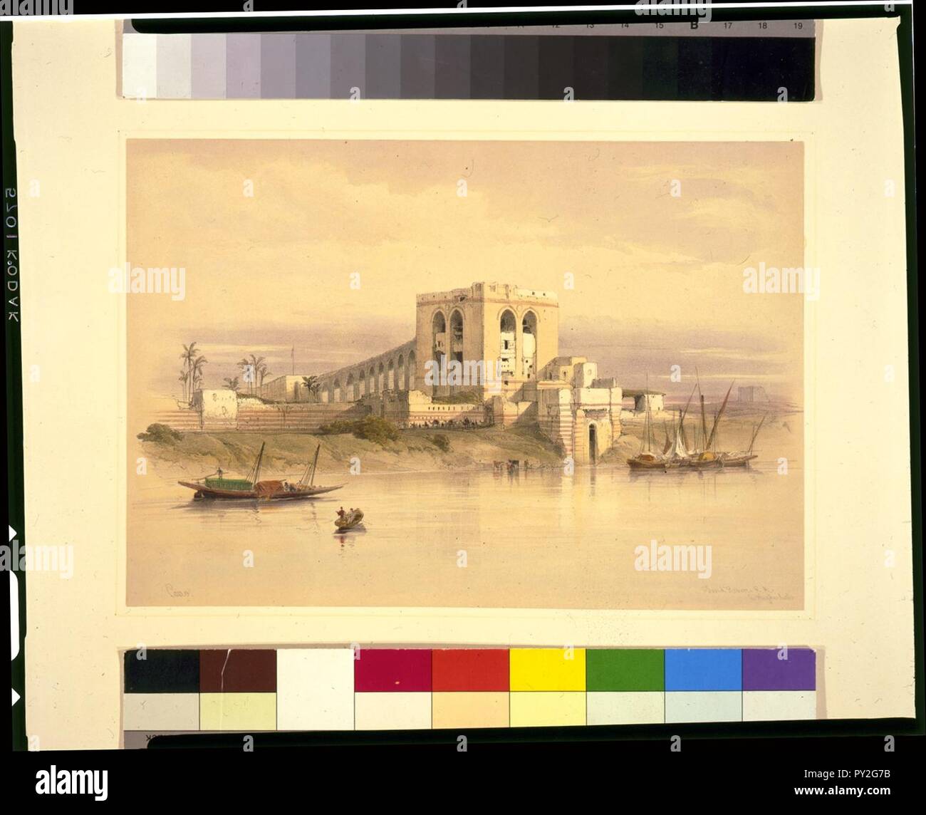 Cairo - David Roberts, R.A Stock Photo - Alamy