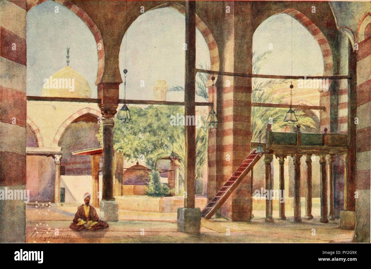 Cairo, Jerusalem, and Damascus- (1912 Stock Photo - Alamy