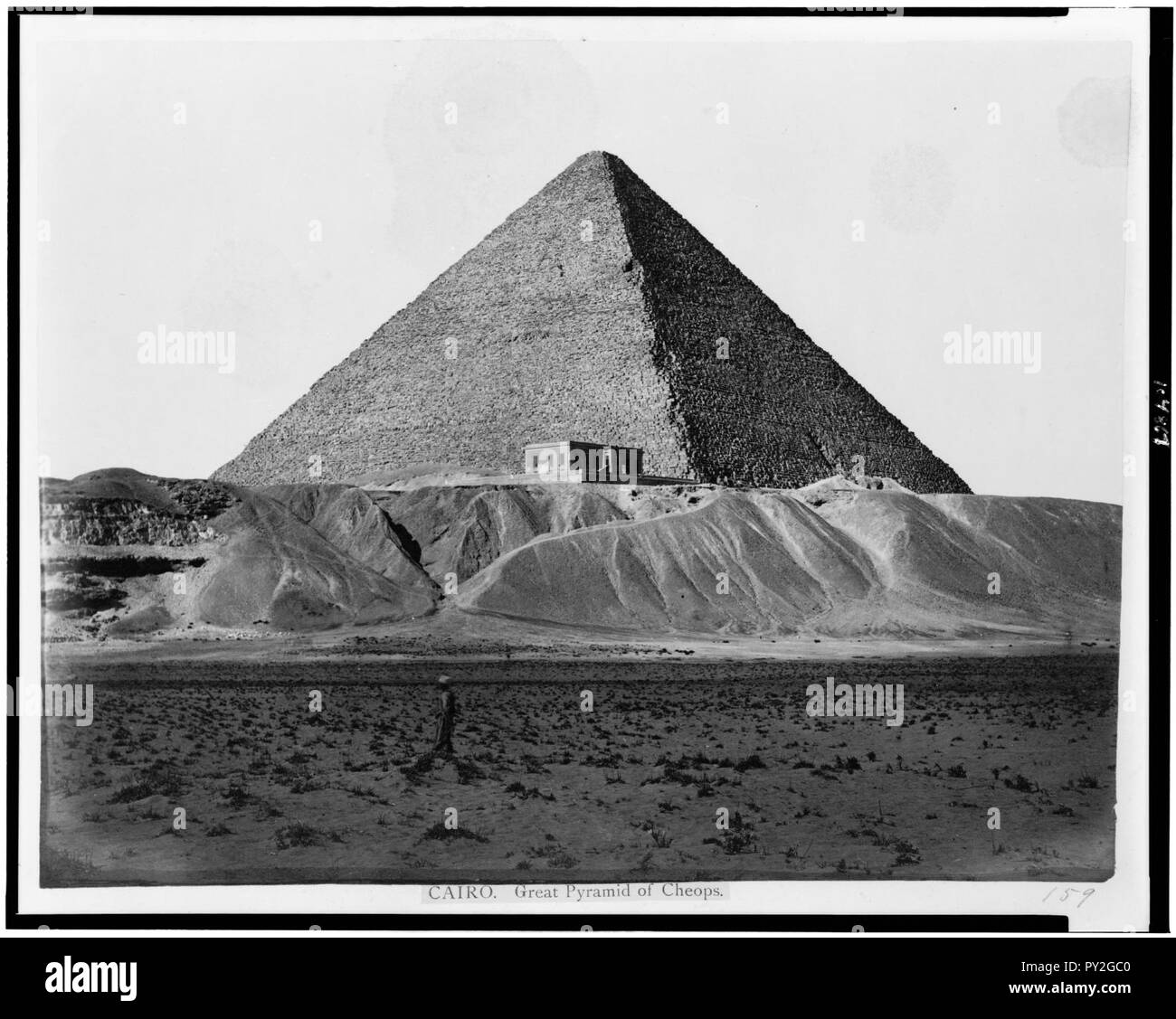 Cairo. Great Pyramid of Cheops Stock Photo - Alamy