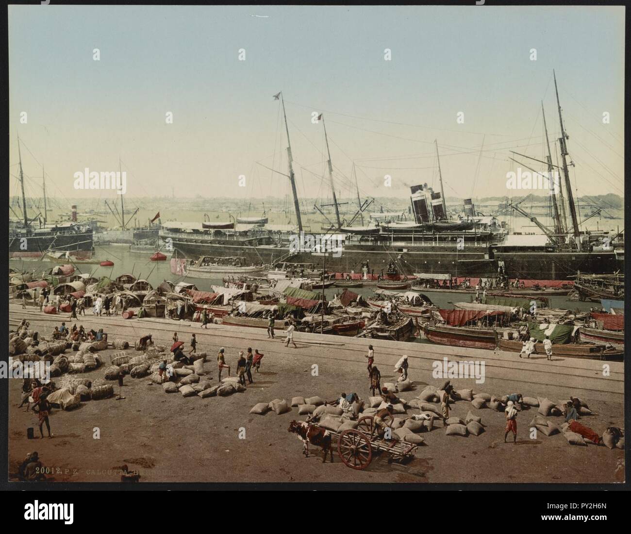Calcutta harbour historical hi-res stock photography and images - Alamy