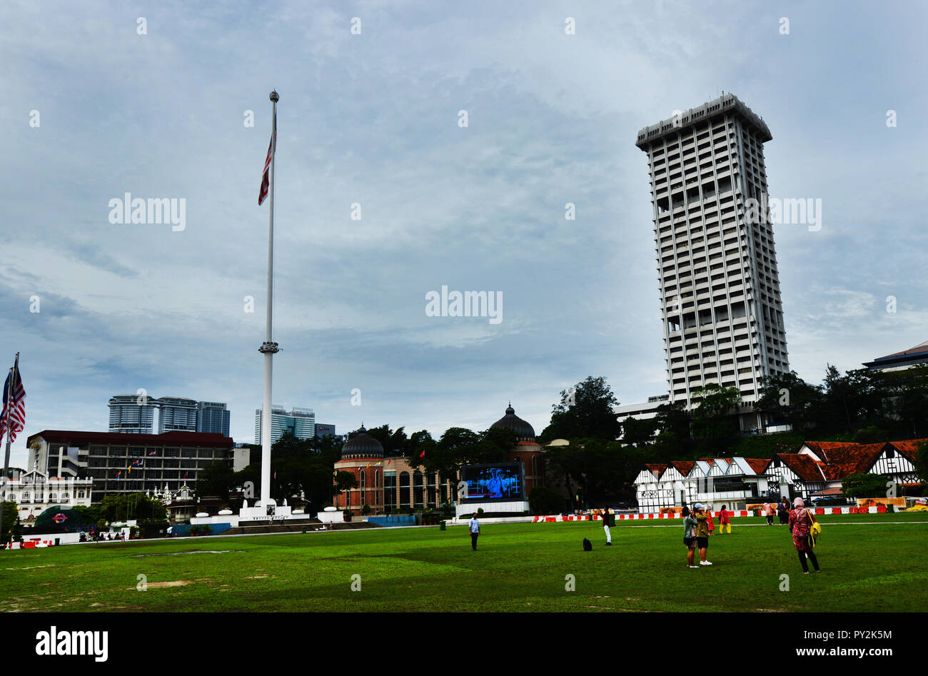 Merdeka Square in the heart of KL, Malaysia Stock Photo - Alamy