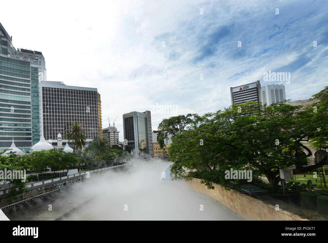 The Klang river in Kuala Lumpur's city center Stock Photo - Alamy