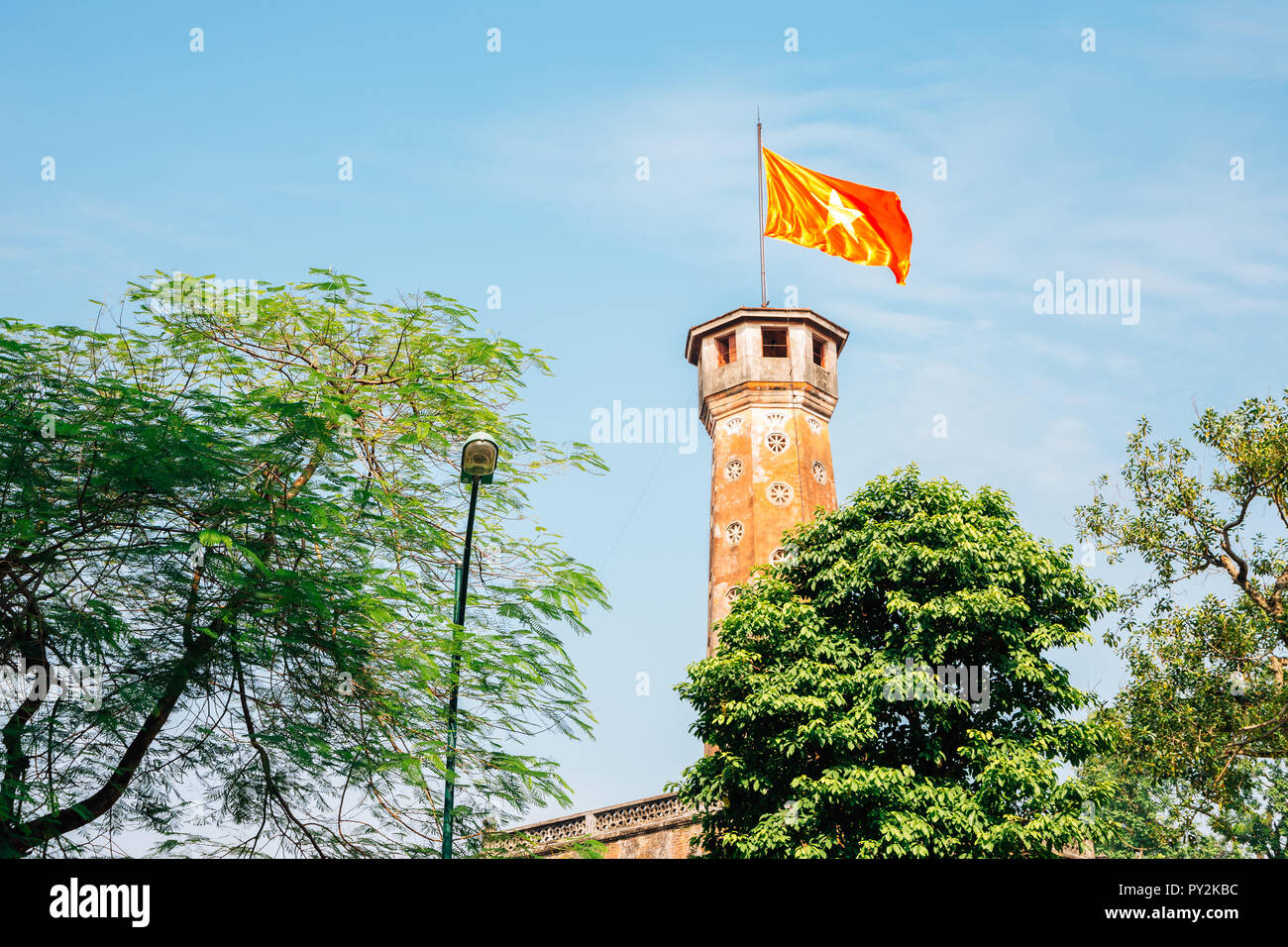 Hanoi flag tower in Hanoi, Vietnam Stock Photo - Alamy