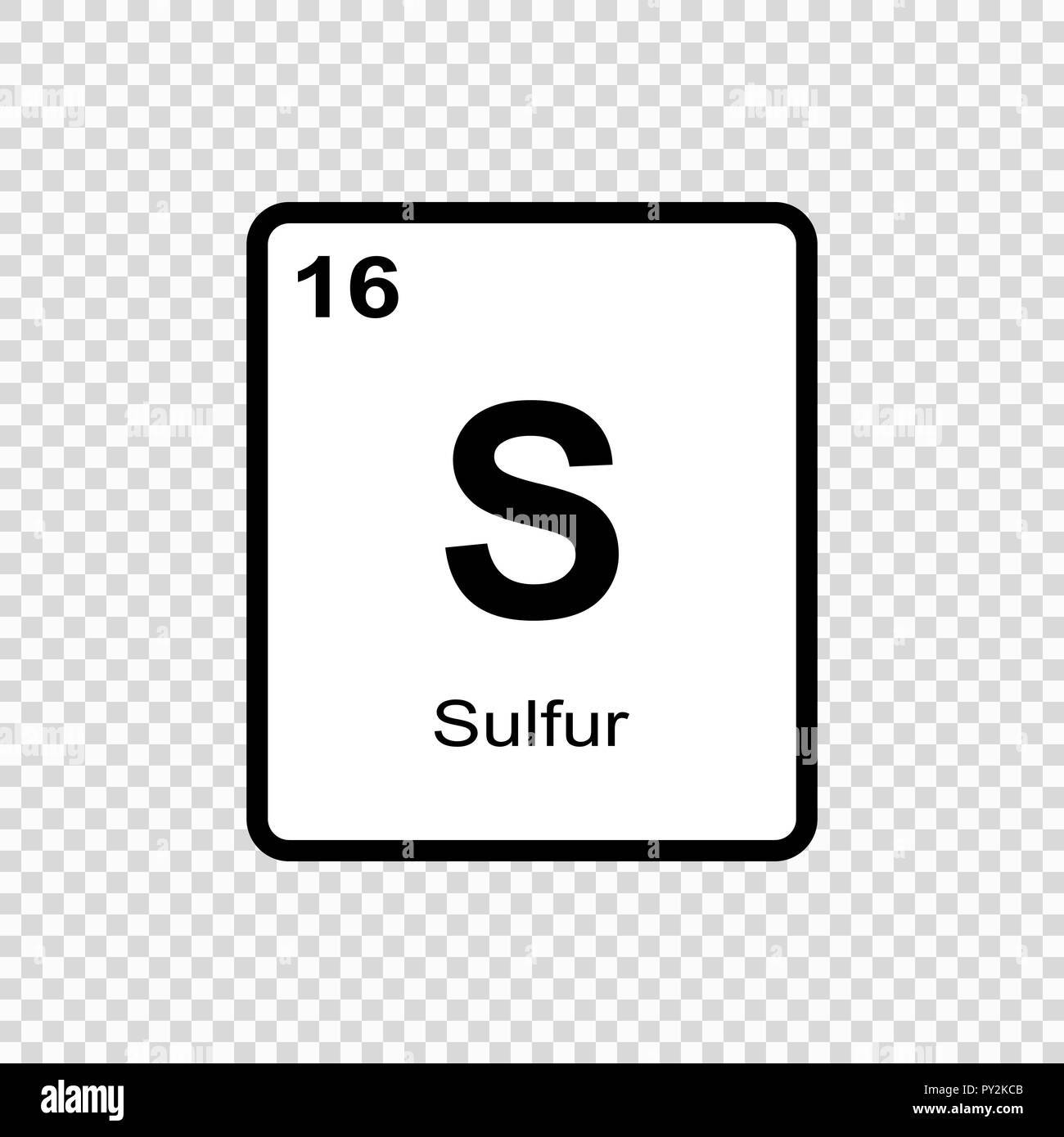 Symbol chemical element sulfur hi-res stock photography and images - Alamy