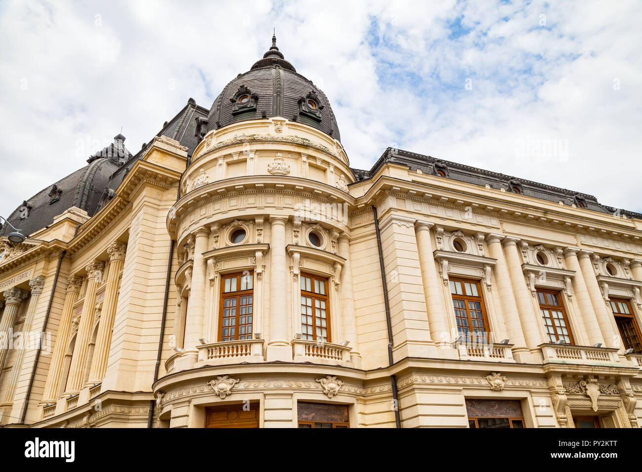 Picture of a beautiful old building in Bucharest, capital of Romania ...