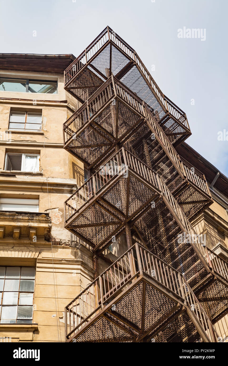 Picture of a beautiful old building in Bucharest, capital of Romania ...