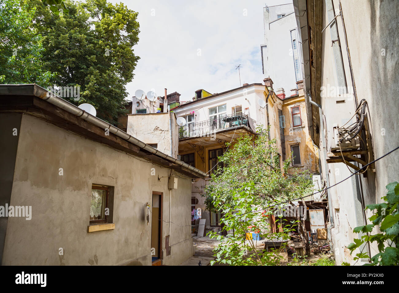 Picture of a beautiful old building in Bucharest, capital of Romania ...