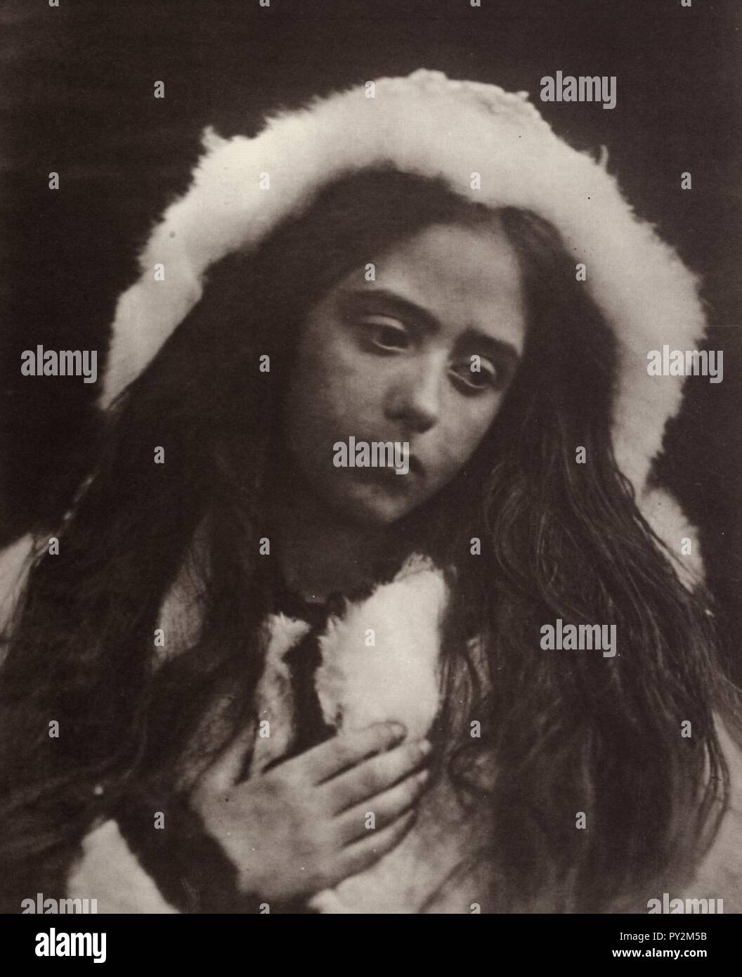 Cameron, Julia Margaret - Lady Florence Anson Stock Photo - Alamy