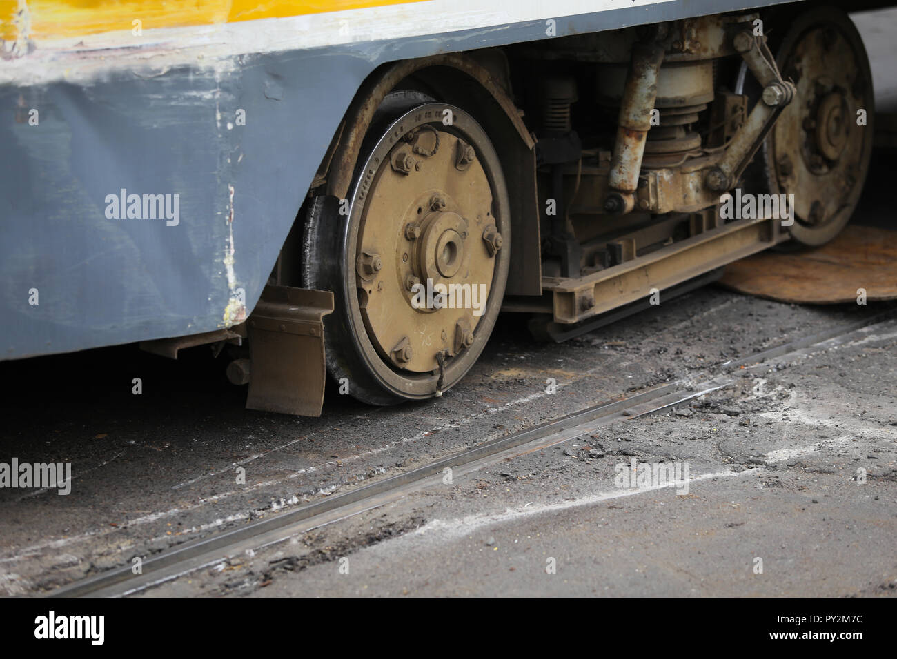 Tram accident hi-res stock photography and images - Alamy