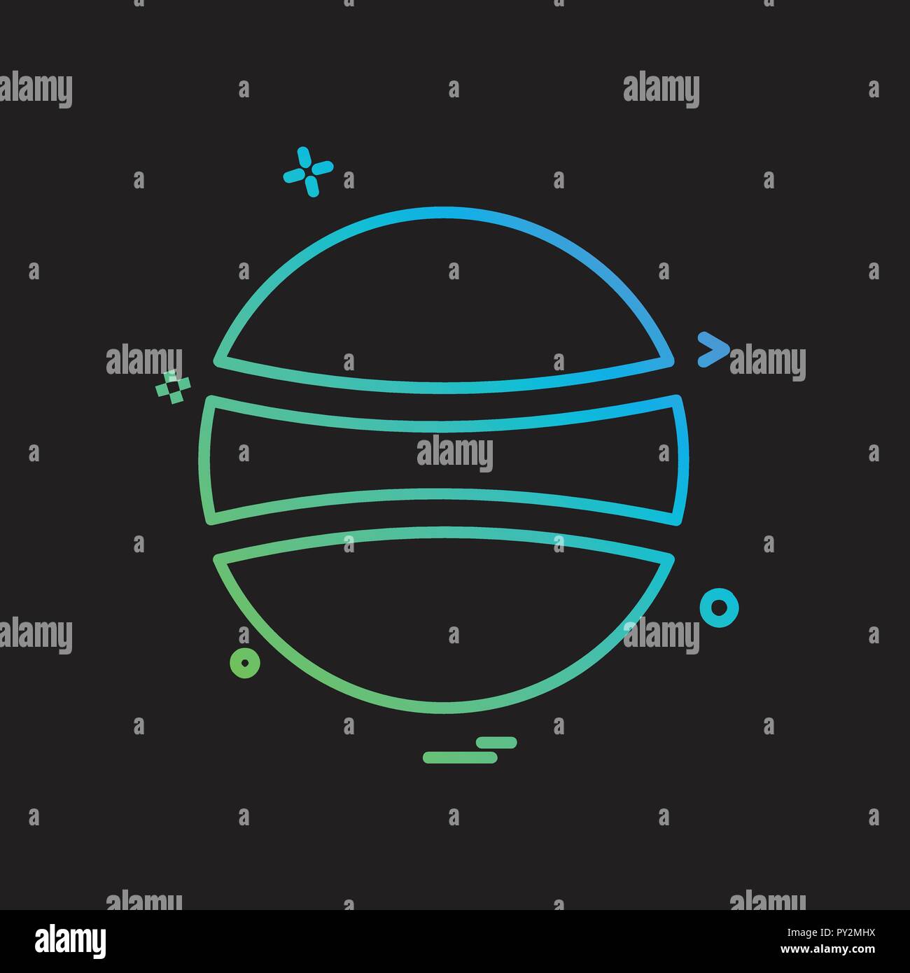 Ball icon design vector Stock Vector Image & Art - Alamy