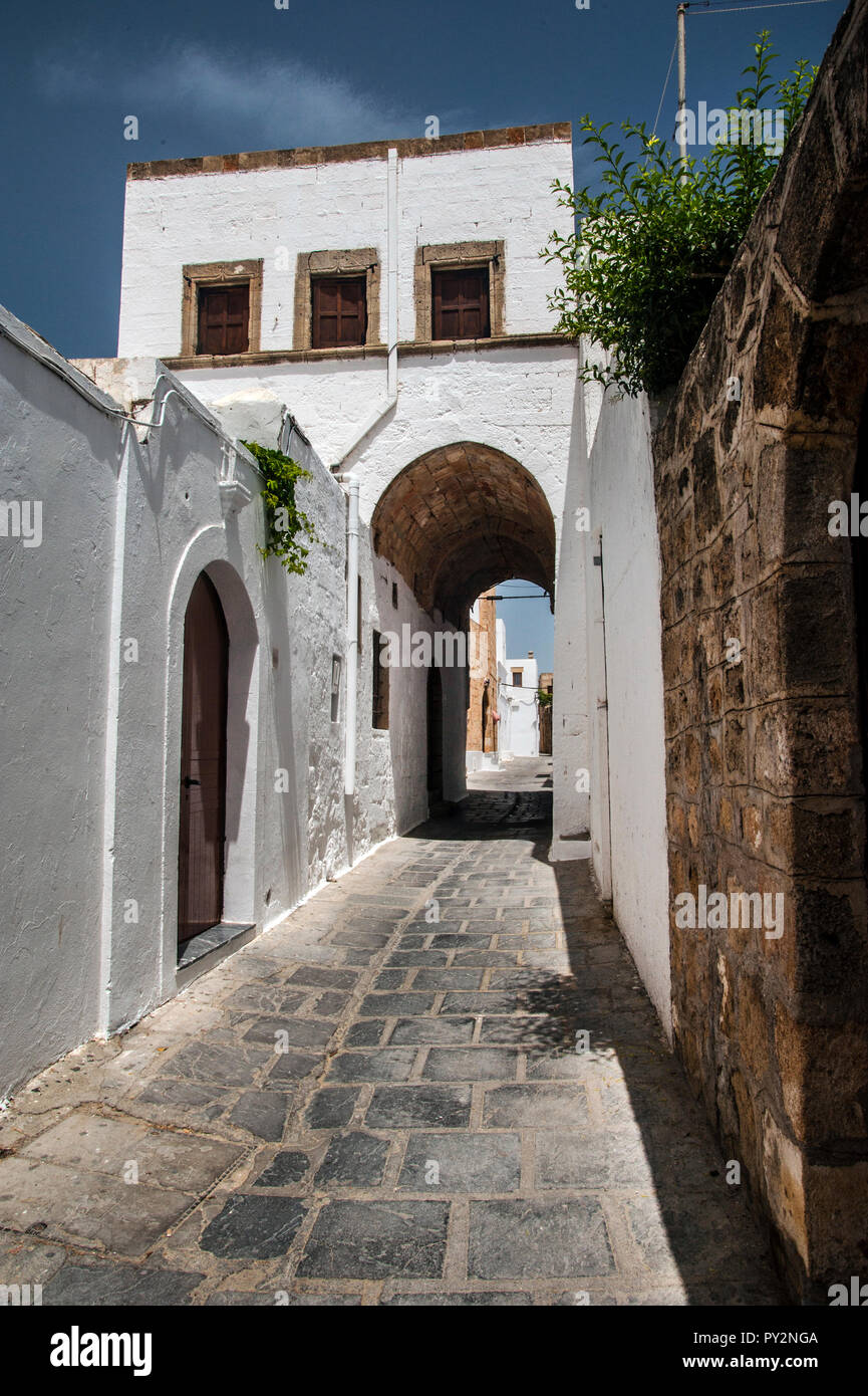 Lindos market hi-res stock photography and images - Alamy