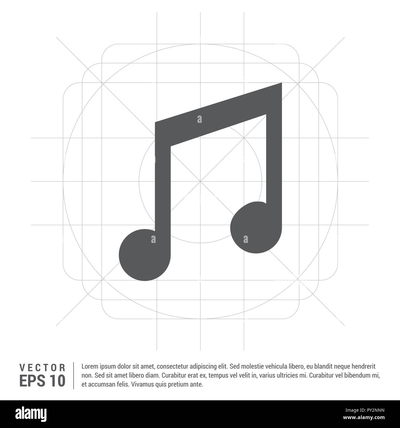 Music Symbol icon Stock Vector Image & Art - Alamy