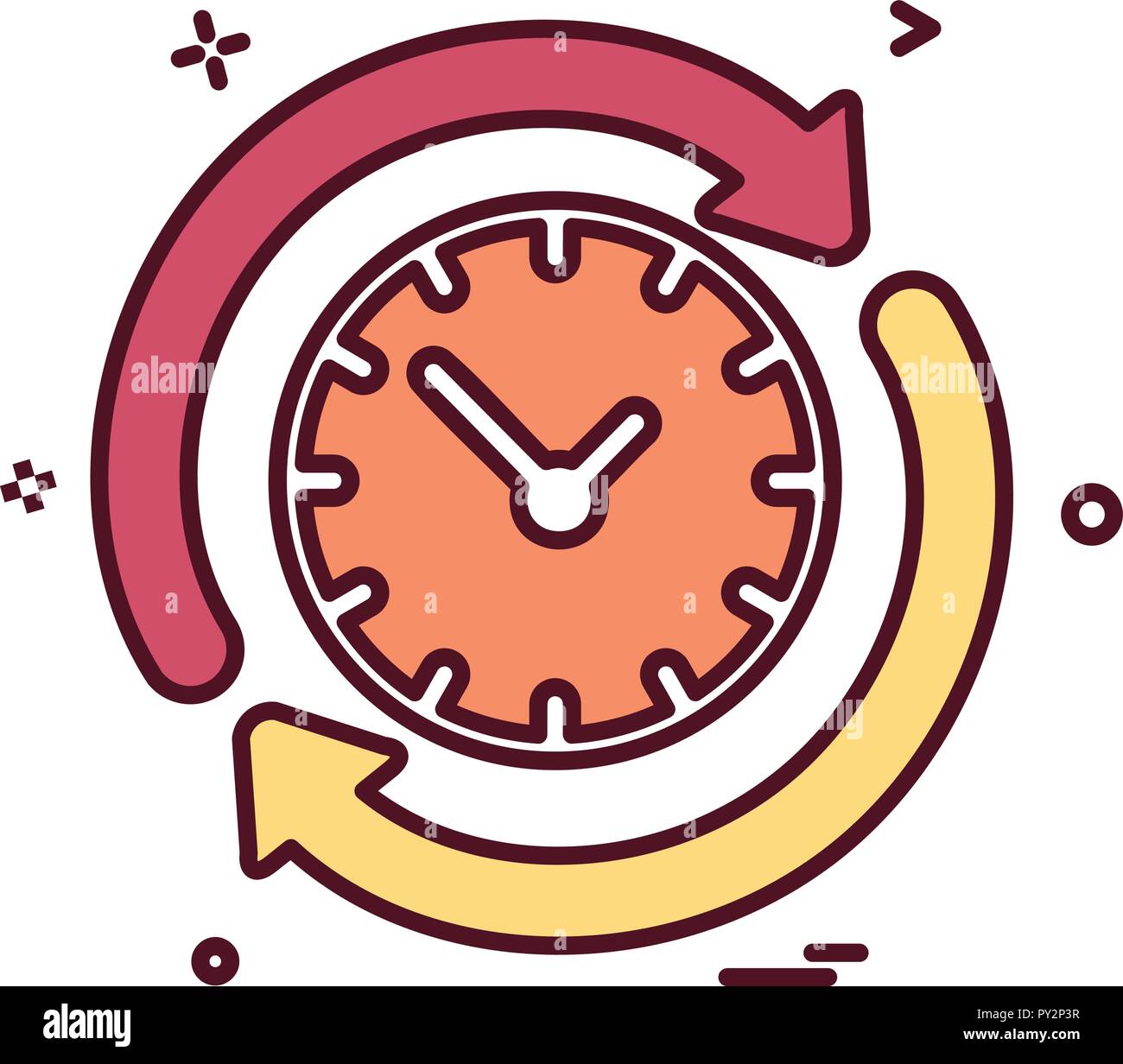 Reset icon design vector Stock Vector Image & Art - Alamy