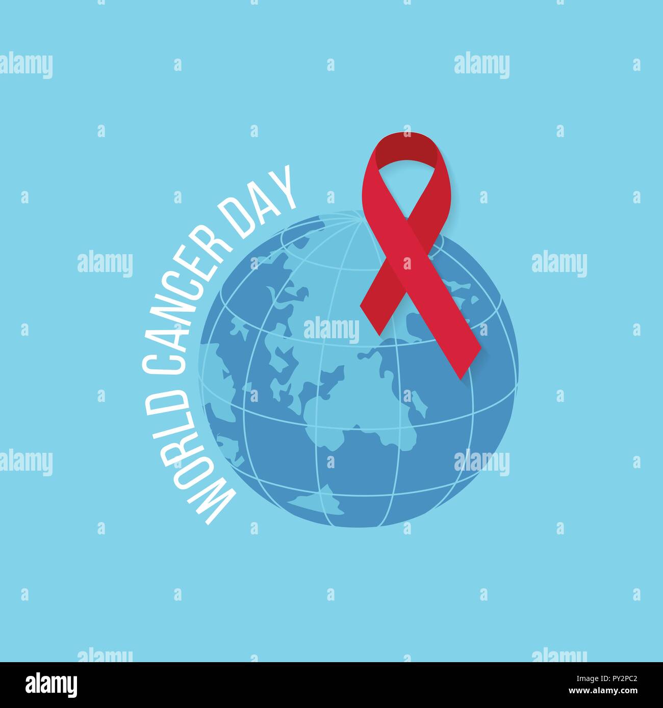 World cancer day design with elegent background vector Stock Vector ...