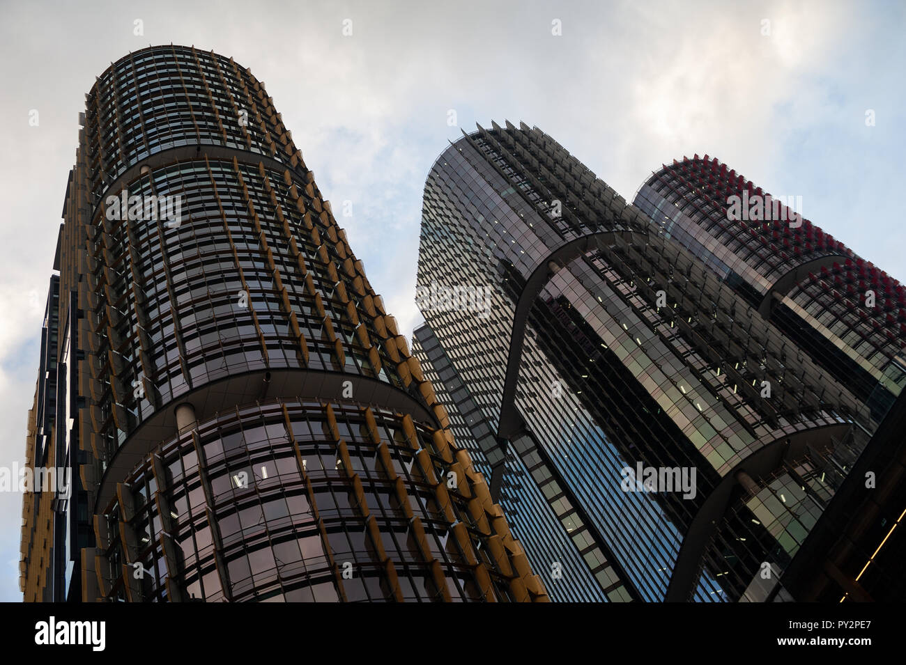 12.05.2018, Sydney, New South Wales, Australia - A view of the modern ...