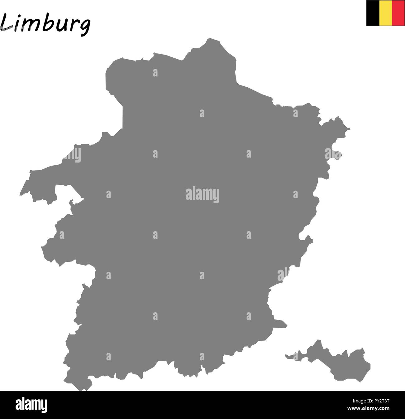 Map of limburg hi-res stock photography and images - Alamy