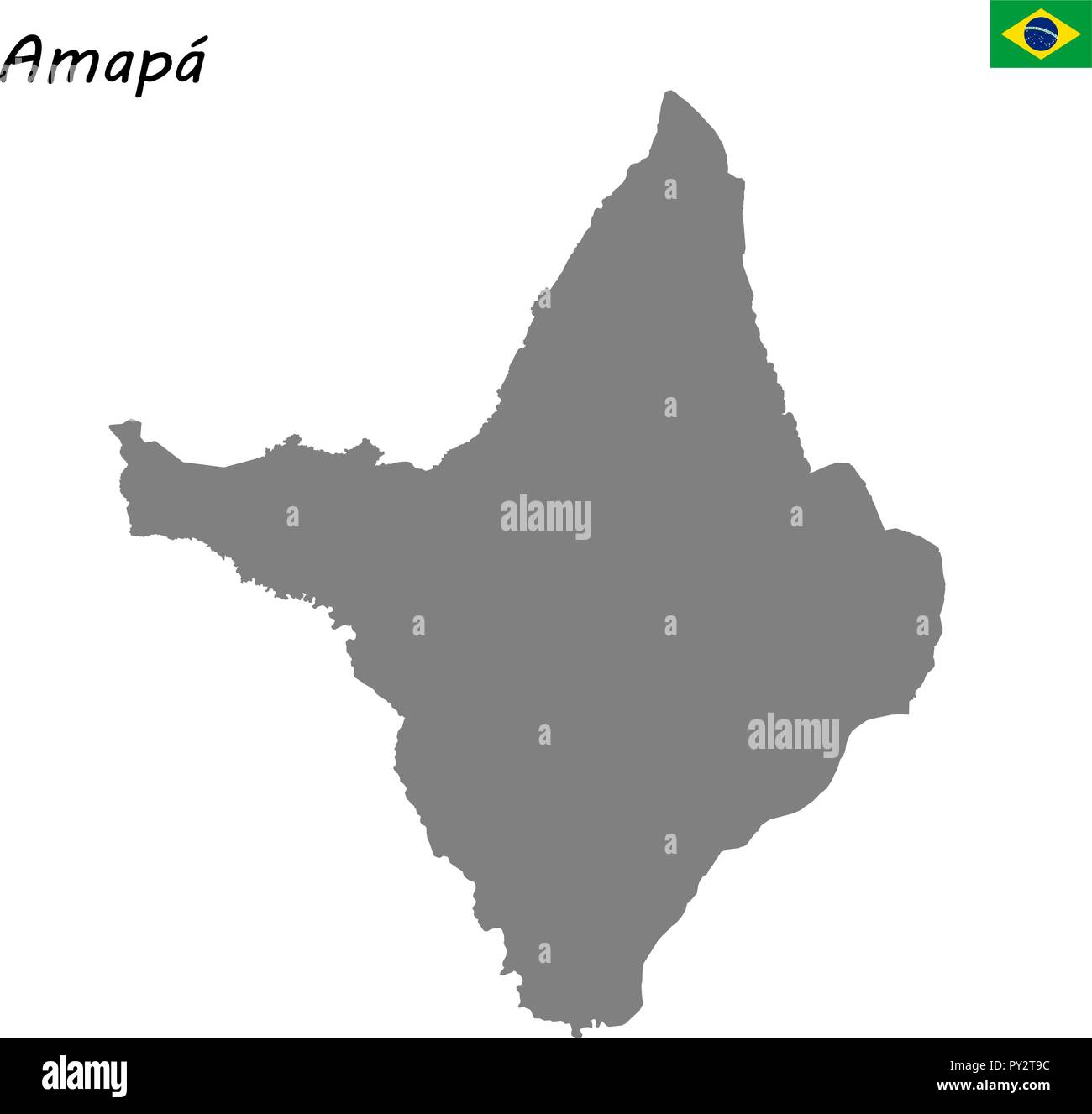 Map of amapa hi-res stock photography and images - Alamy