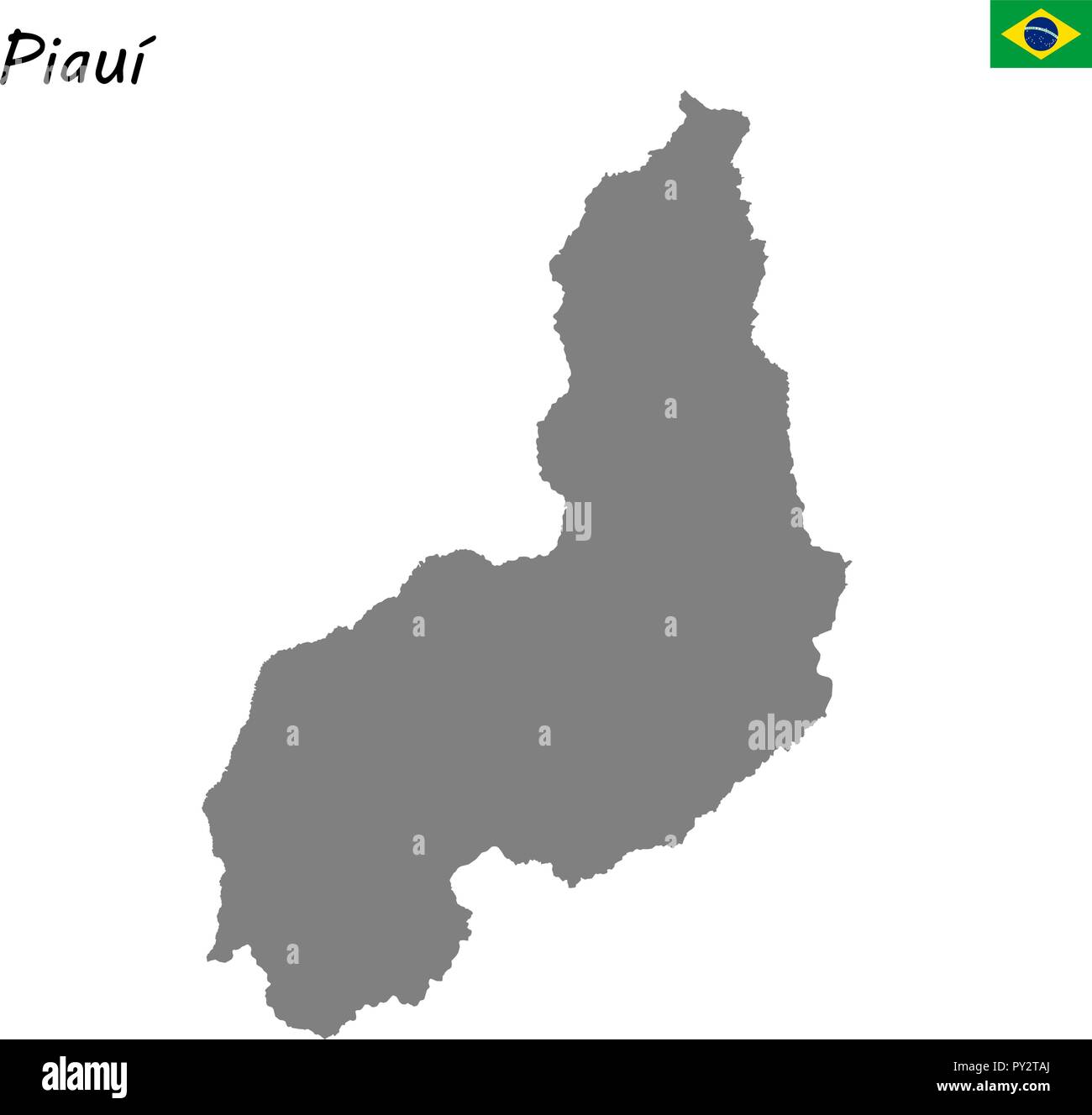Map of piaui hi-res stock photography and images - Alamy