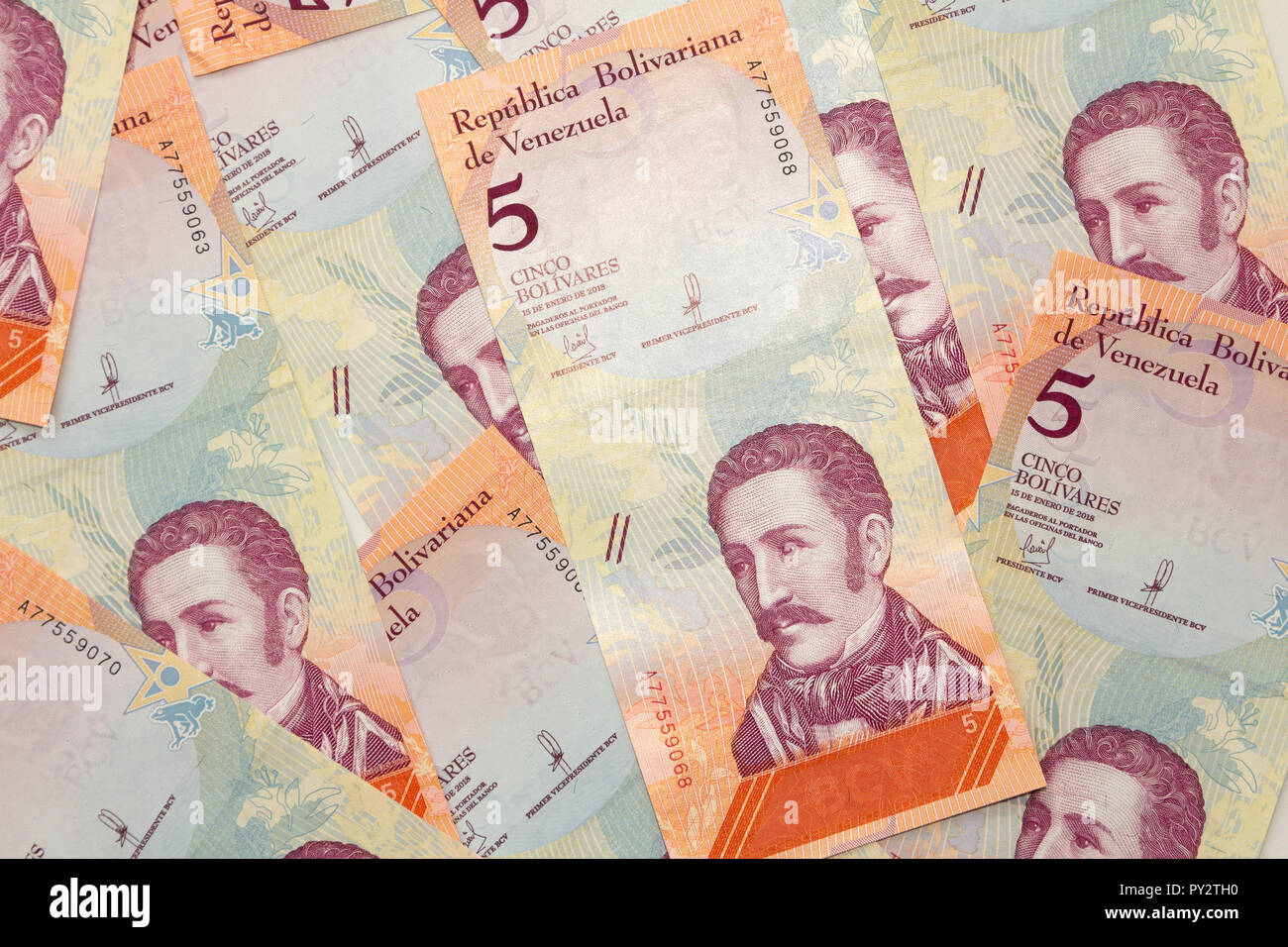 New currency venezuelan bills Stock Photo - Alamy