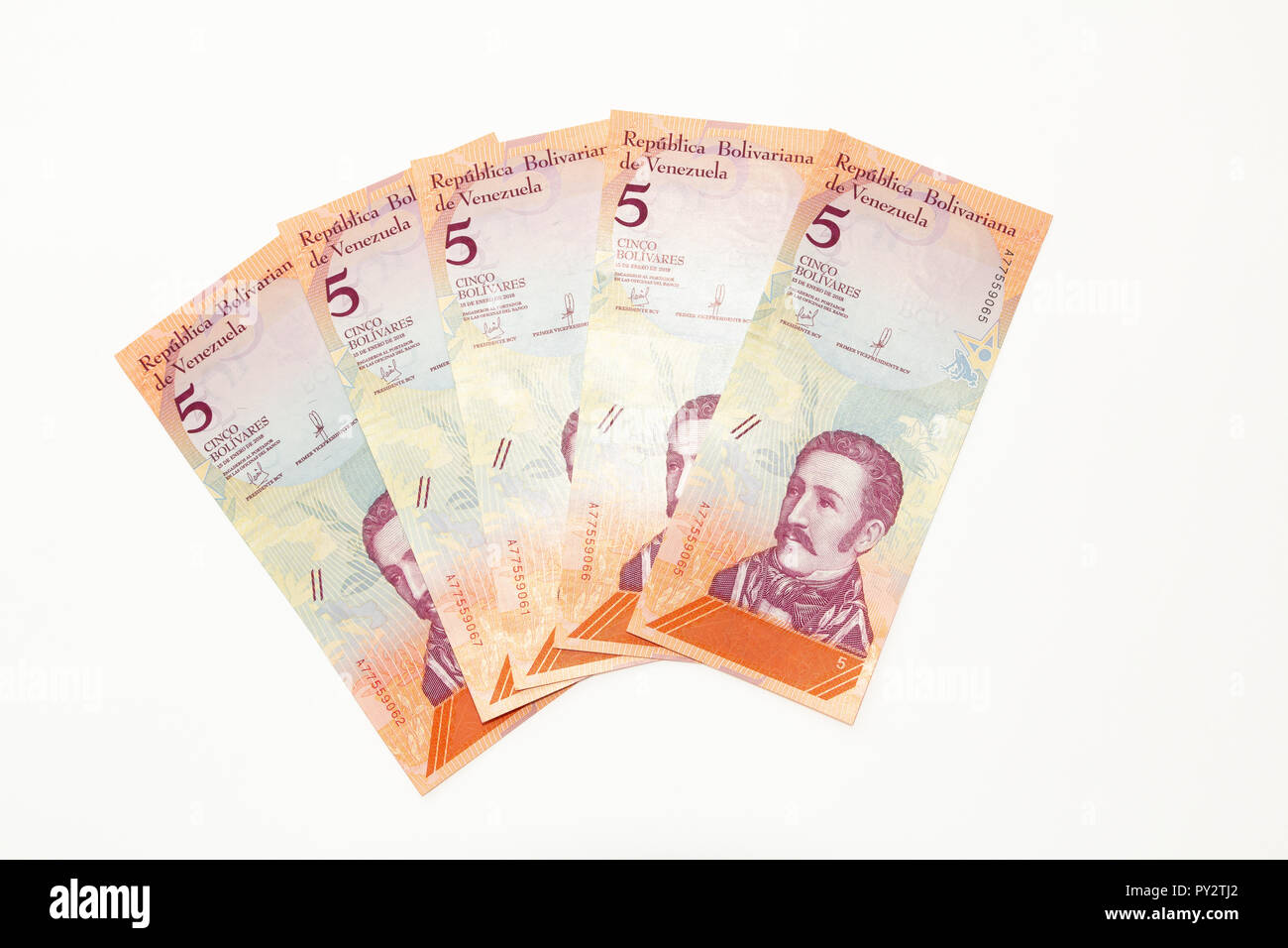 New currency venezuelan bills Stock Photo - Alamy