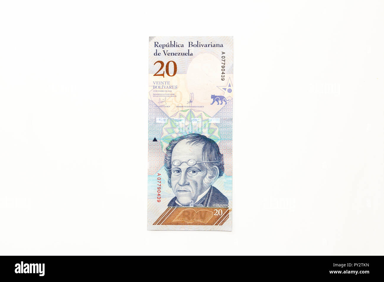 New currency venezuelan bills Stock Photo - Alamy