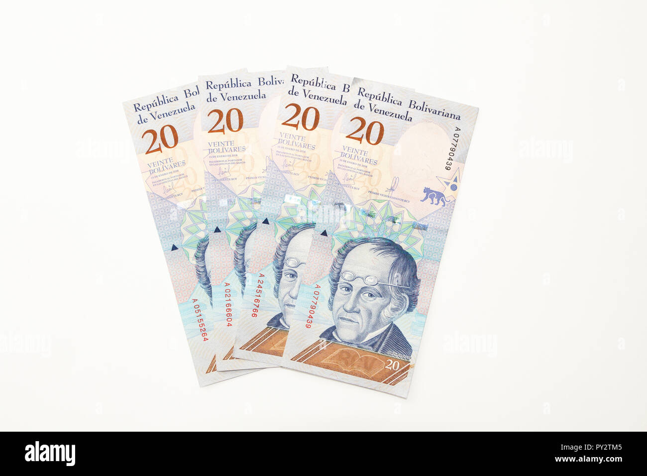 New currency venezuelan bills Stock Photo - Alamy