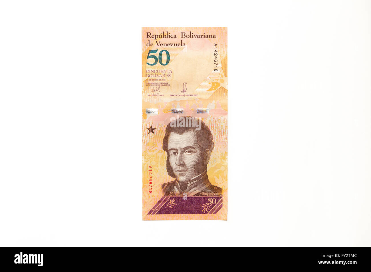 New venezuelan currency hi-res stock photography and images - Alamy