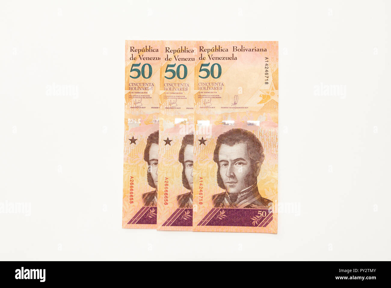 New currency venezuelan bills Stock Photo - Alamy
