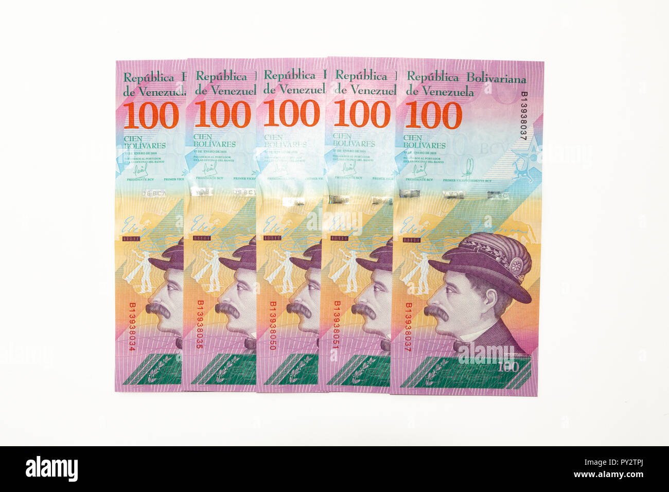 New venezuelan currency hi-res stock photography and images - Alamy