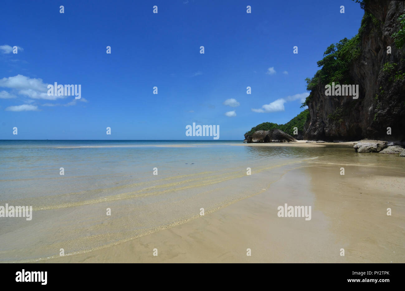 this bay has a wonderful view, with white, clean, sandy beach. By the ...