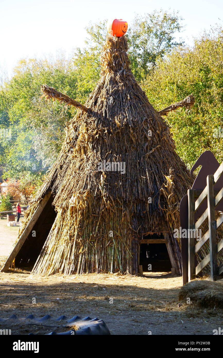 Teepee with flowers hi-res stock photography and images - Alamy