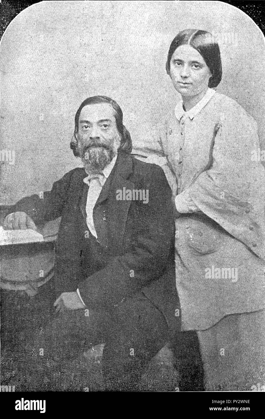 C. A. Rosetti si Maria Rosetti in exil Stock Photo - Alamy