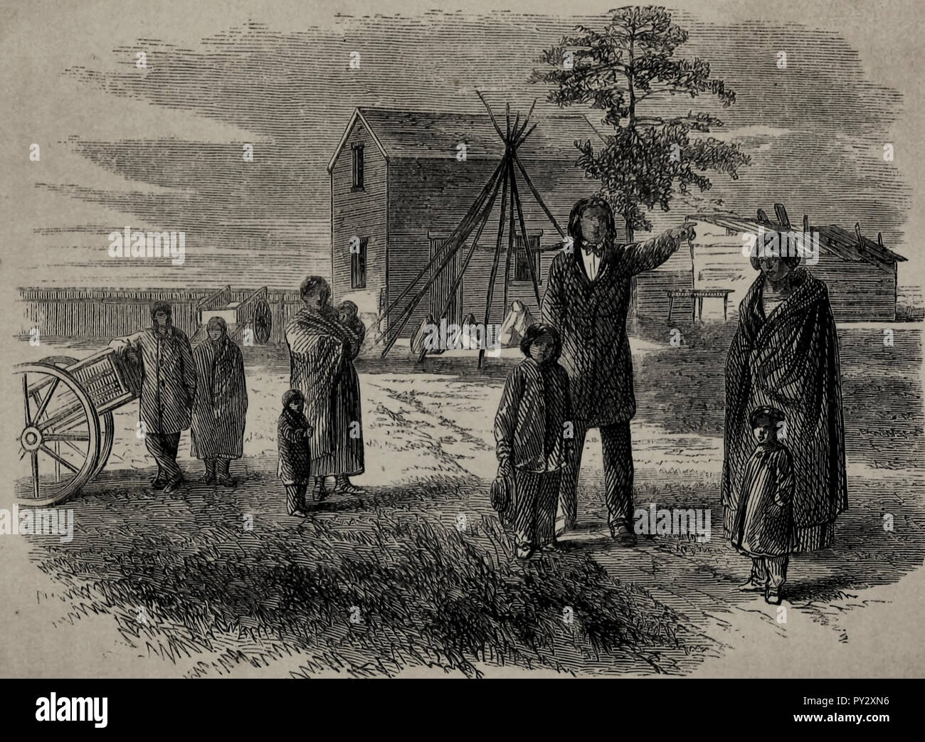 1862 dakota indian war hi-res stock photography and images - Alamy