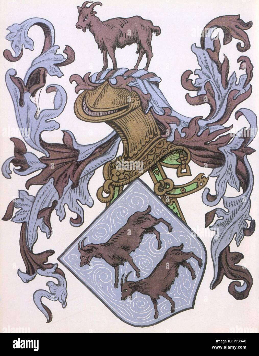 Cabral family coat of arms Stock Photo - Alamy