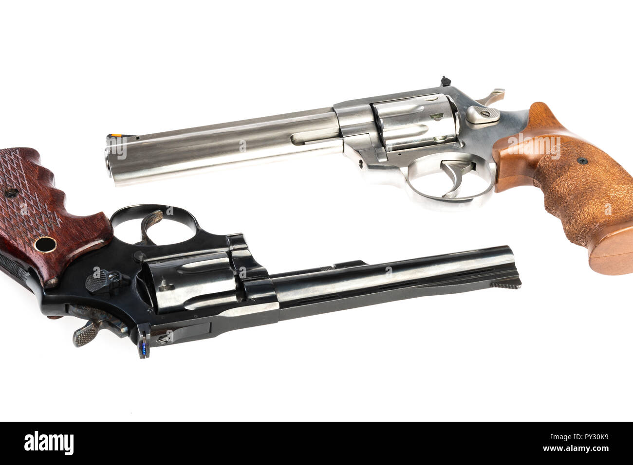 Modern revolvers hi-res stock photography and images - Alamy