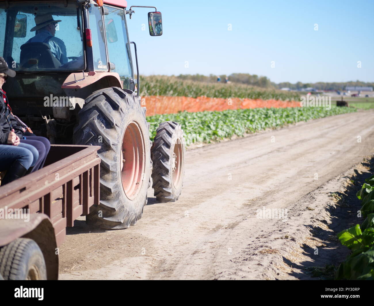 Tractor ride hi-res stock photography and images - Alamy