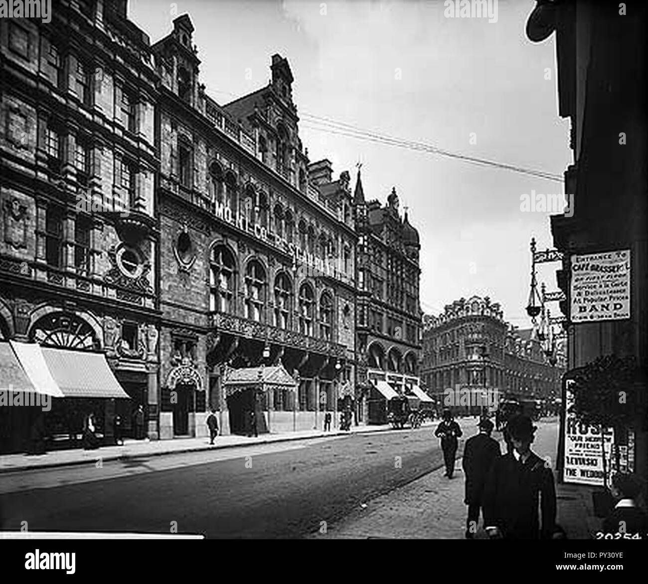 Café Monico London 1908 Stock Photo - Alamy