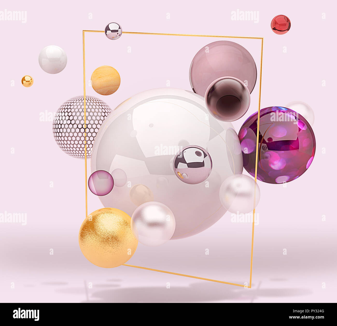 Seamless 3D render jewels, gems, crystals background design 007 Stock ...