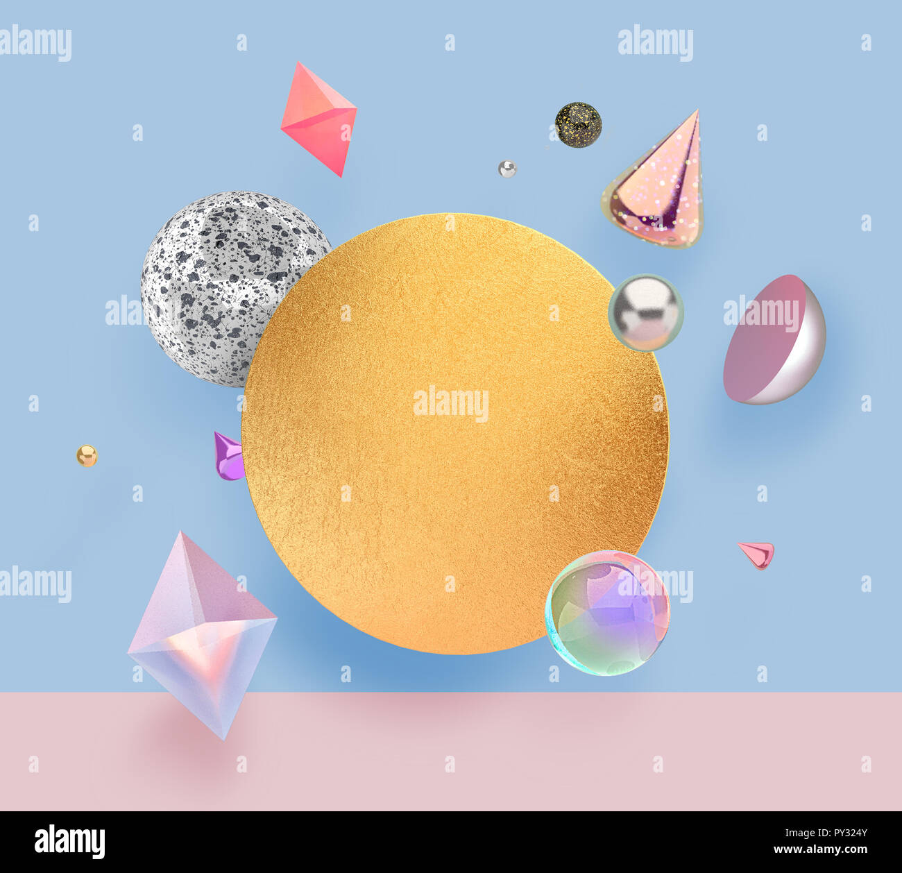 Seamless 3D render jewels, gems, crystals background design 001 Stock ...