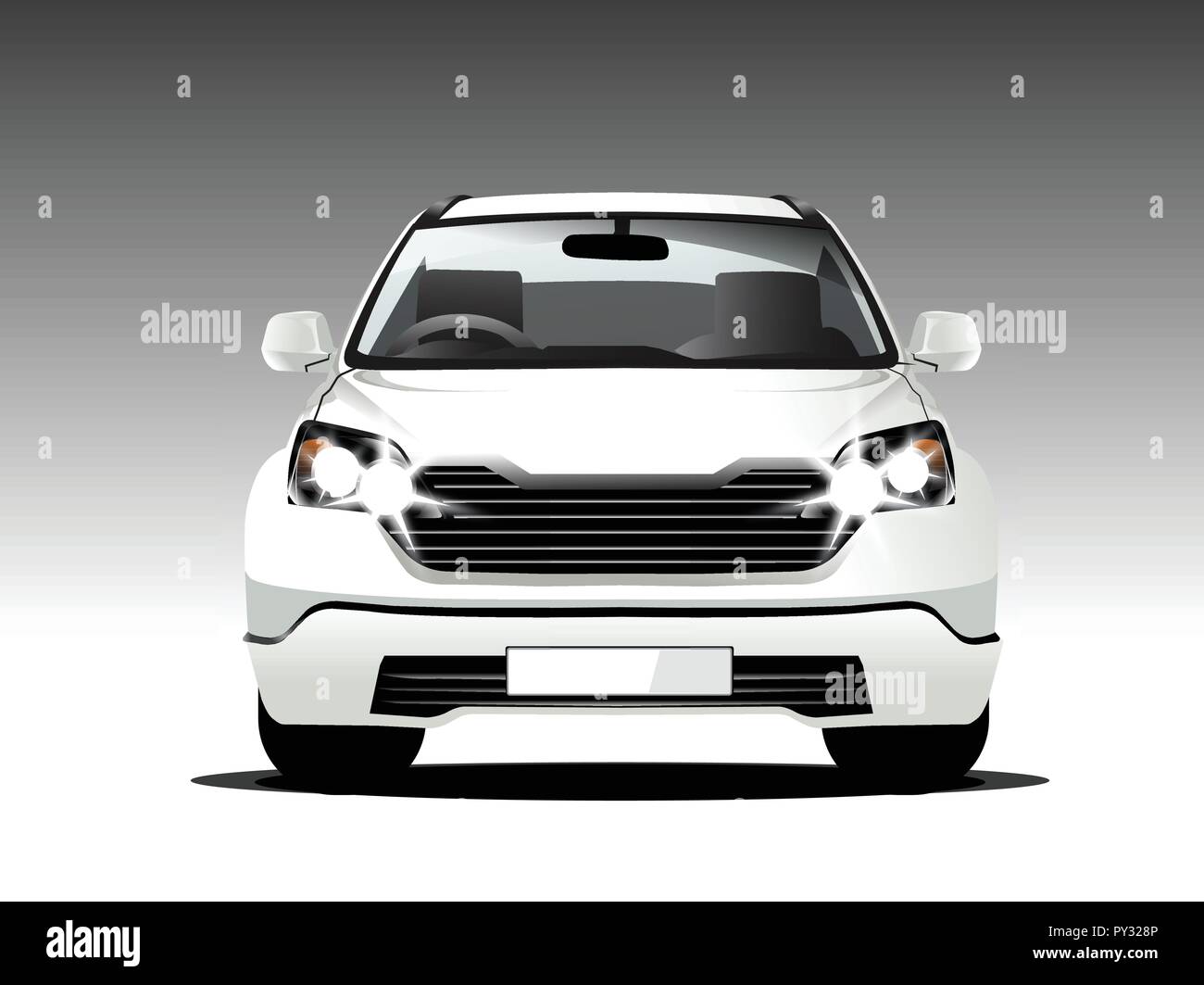 suv car. Vector illustration Stock Vector Image & Art - Alamy