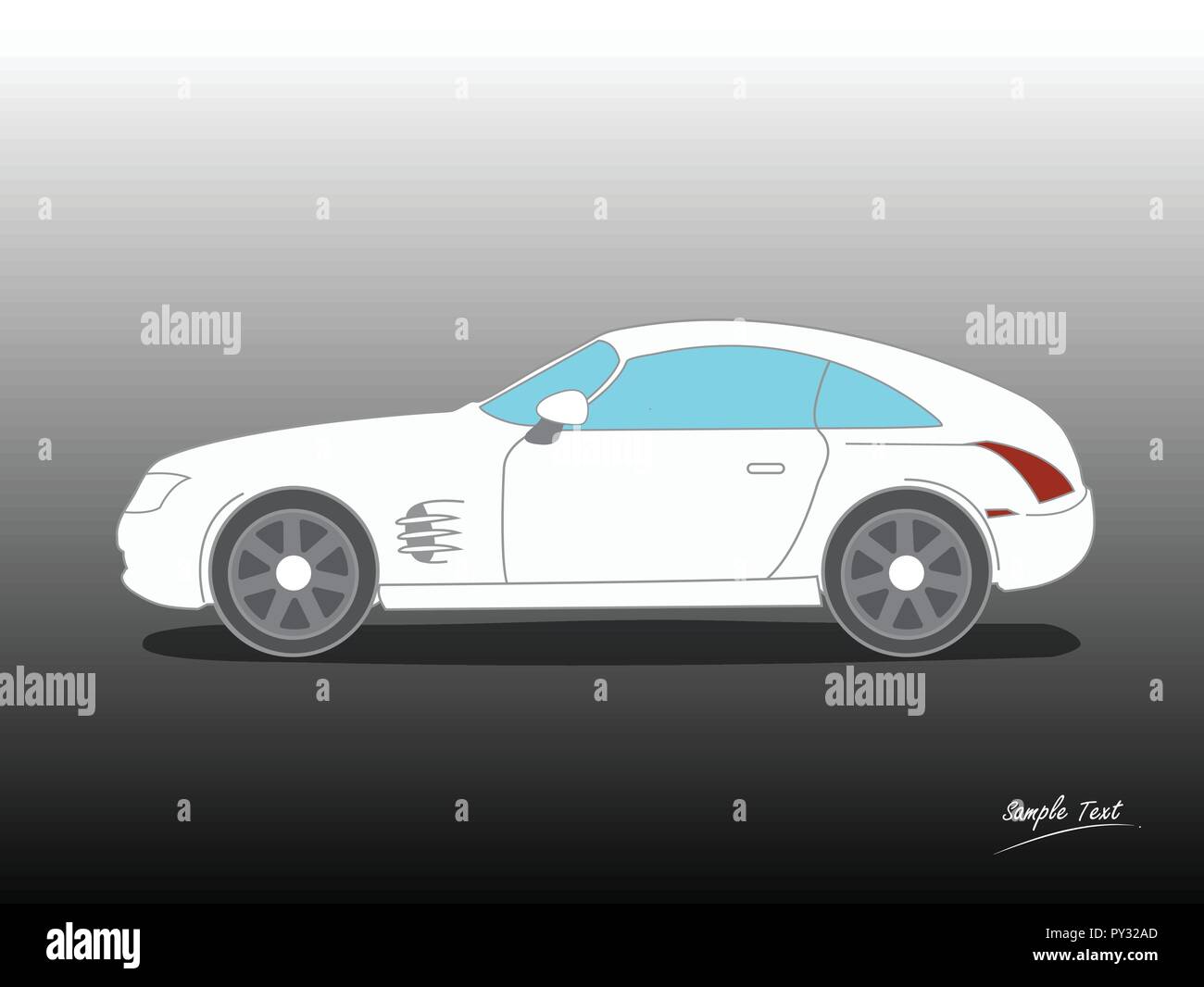 Vector sports car Stock Vector Image & Art - Alamy