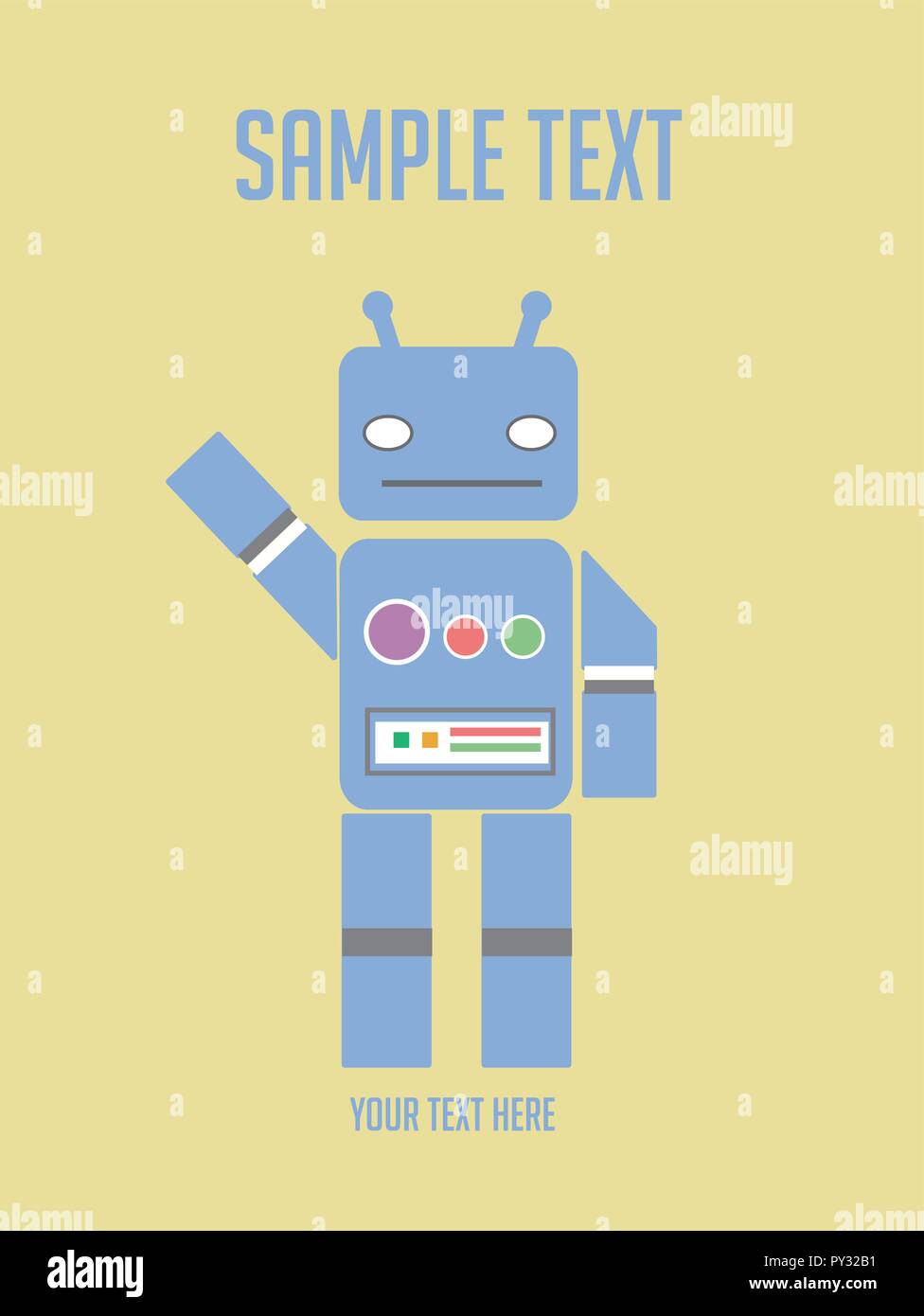 Space transformer robot Stock Vector Images - Alamy