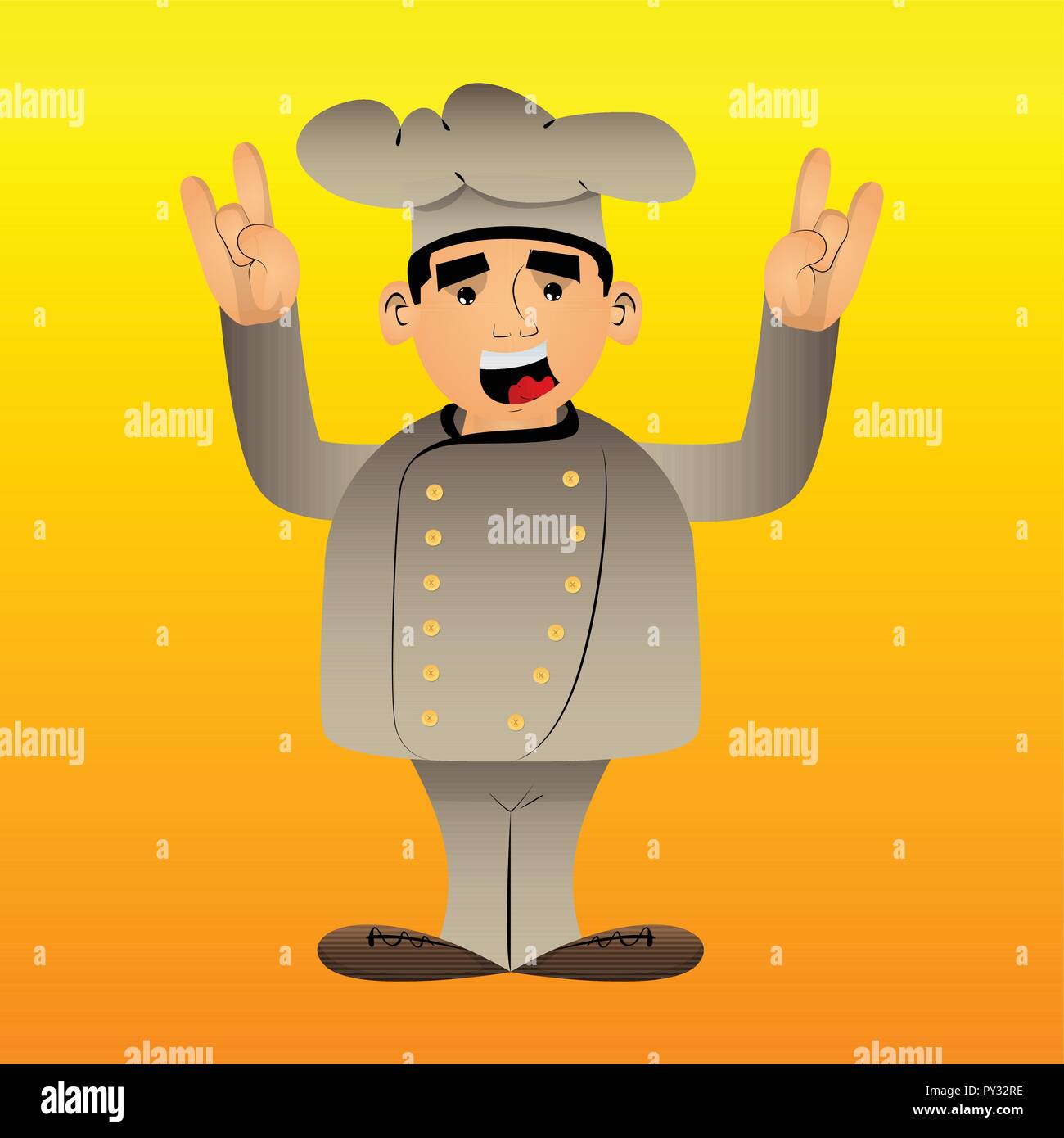 Fat Chef Cartoon Png
