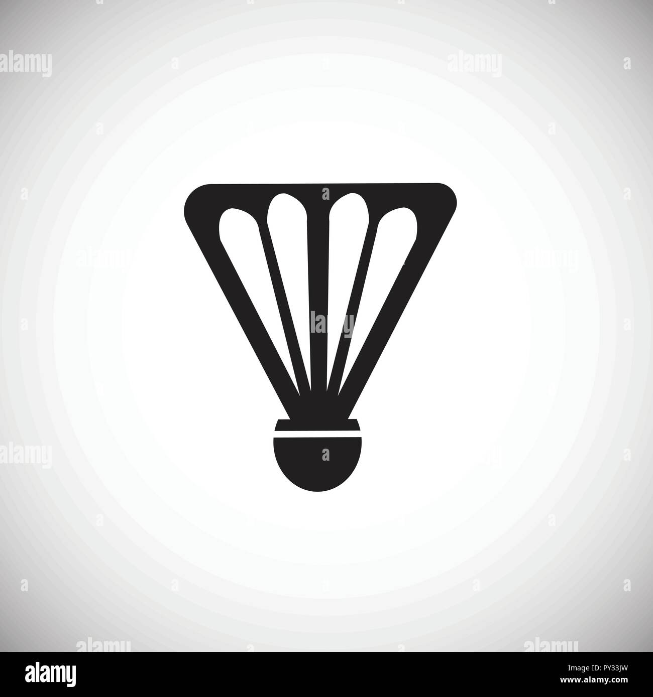 Shuttlecock shape Stock Vector Images - Alamy