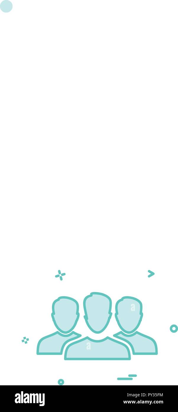 Group avatar icon design vector Stock Vector Image & Art - Alamy